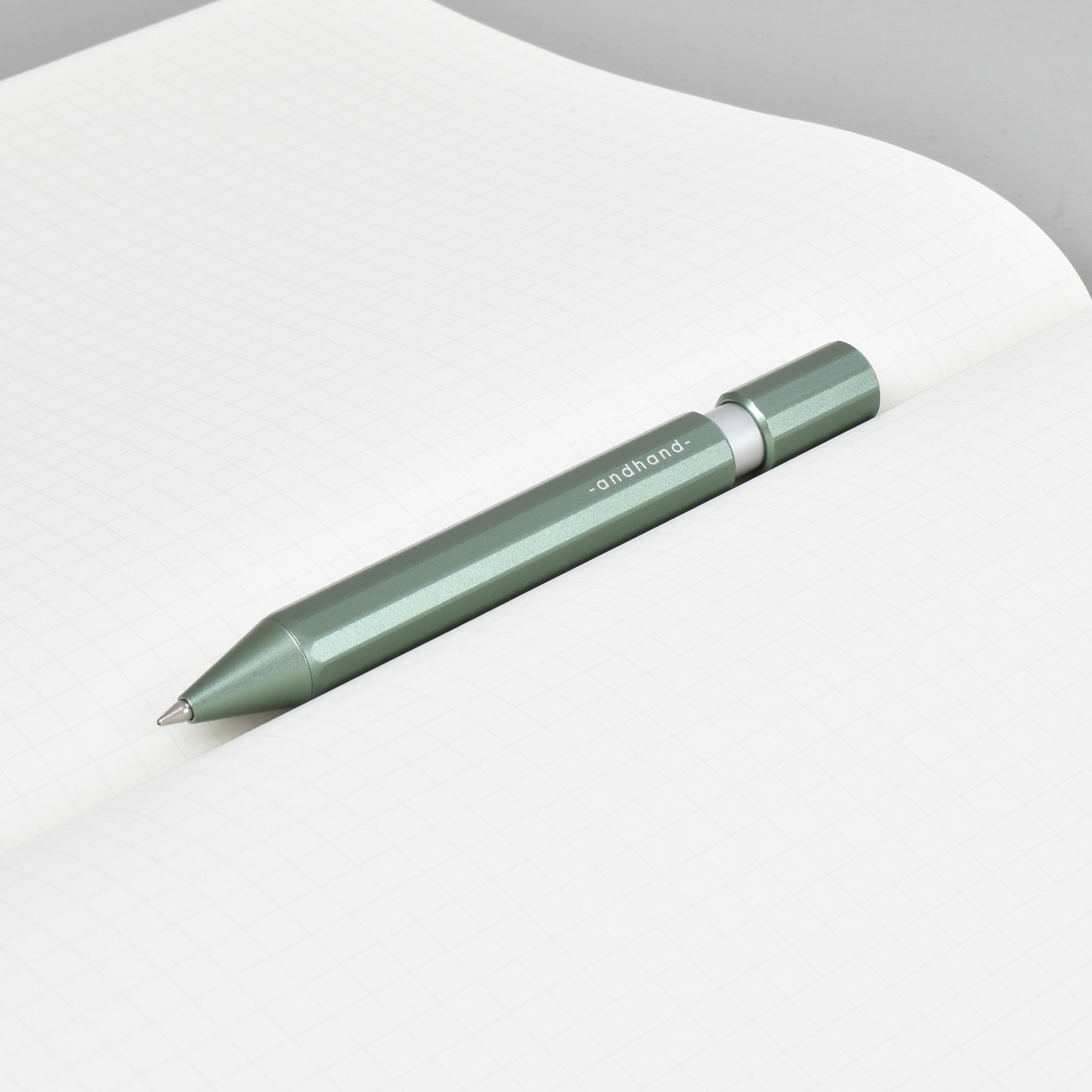 Retractable Pen - Aspect Retractable Pen, Forest Green, Rollerball pen