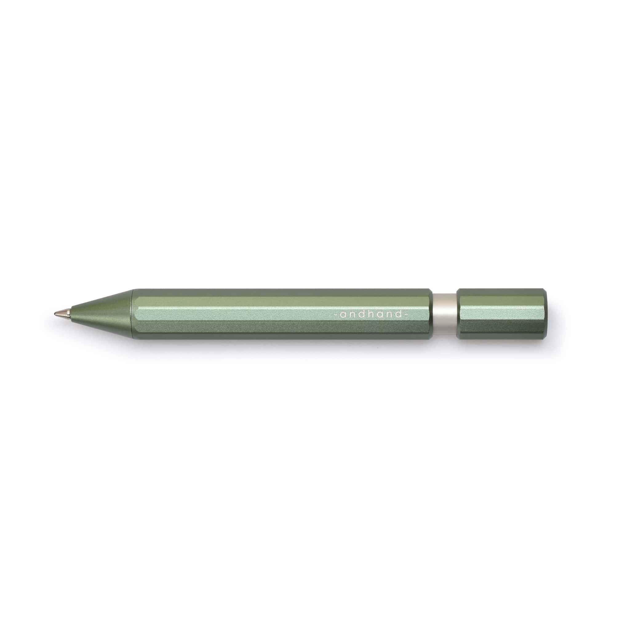 Retractable Pen - Aspect Retractable Pen, Forest Green, Rollerball pen